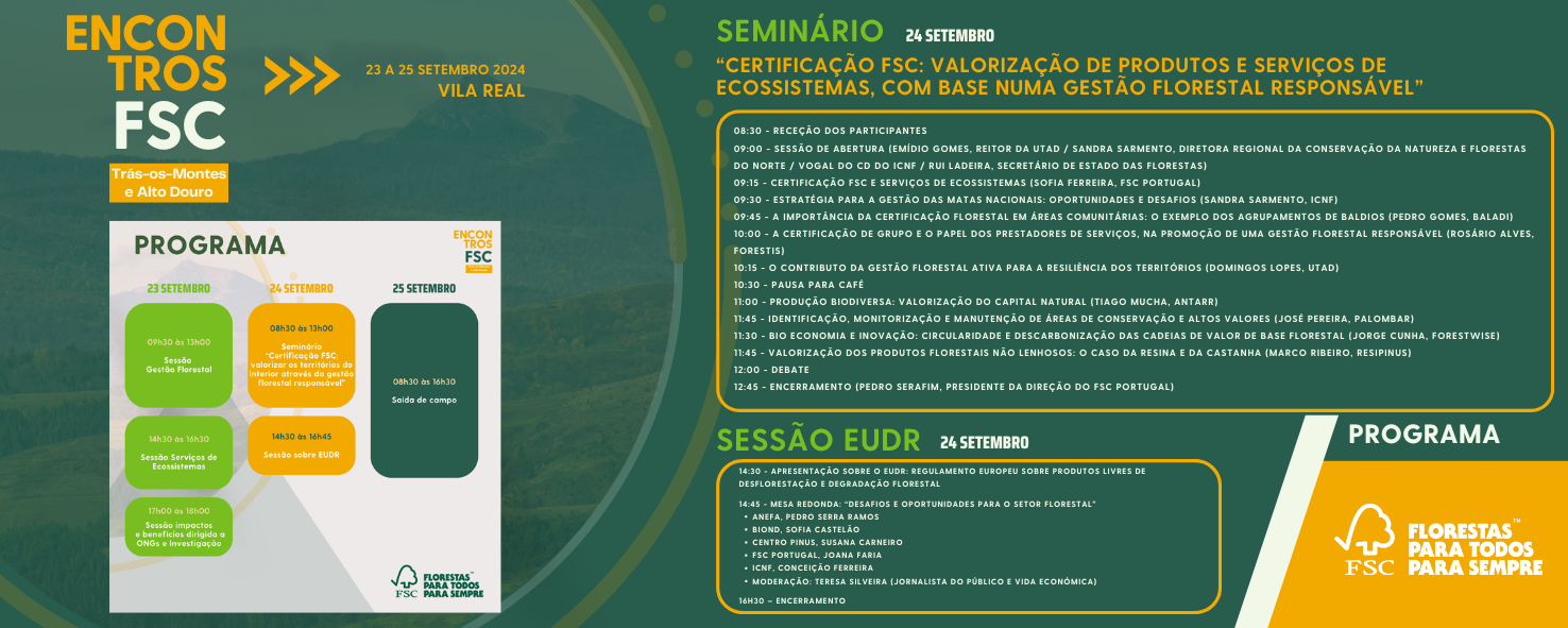 Semana da Floresta FSC 2024 | SAVE THE DATE | Forest Stewardship Council